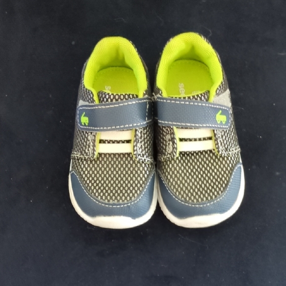 See Kai Run | Shoes | See Kai Run Green And Gray Sneakers With Velcro ...